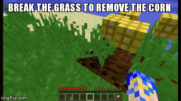 [1.8] One Command - Grow-able Corn and Edible Popcorn V4 Minecraft Map